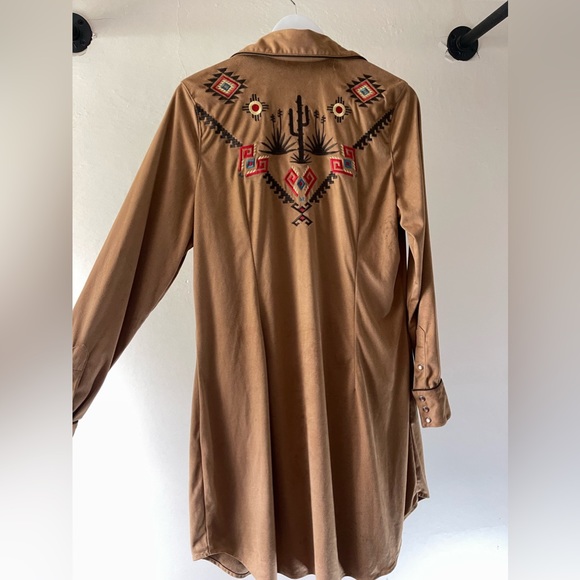 Roper | Dresses | Suede Cactus Vintage Style Duster | Poshmark